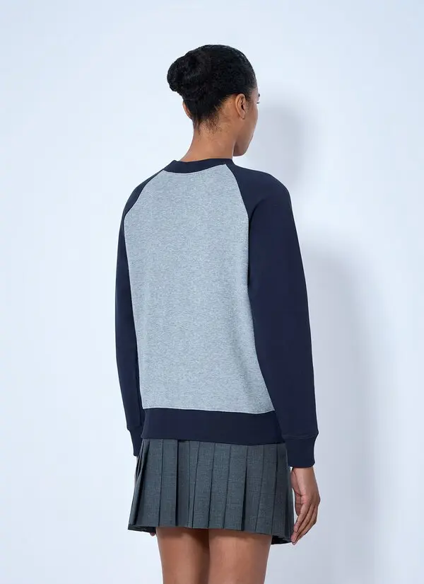 Miu Miu Raglan Sleeve Sweatshirt