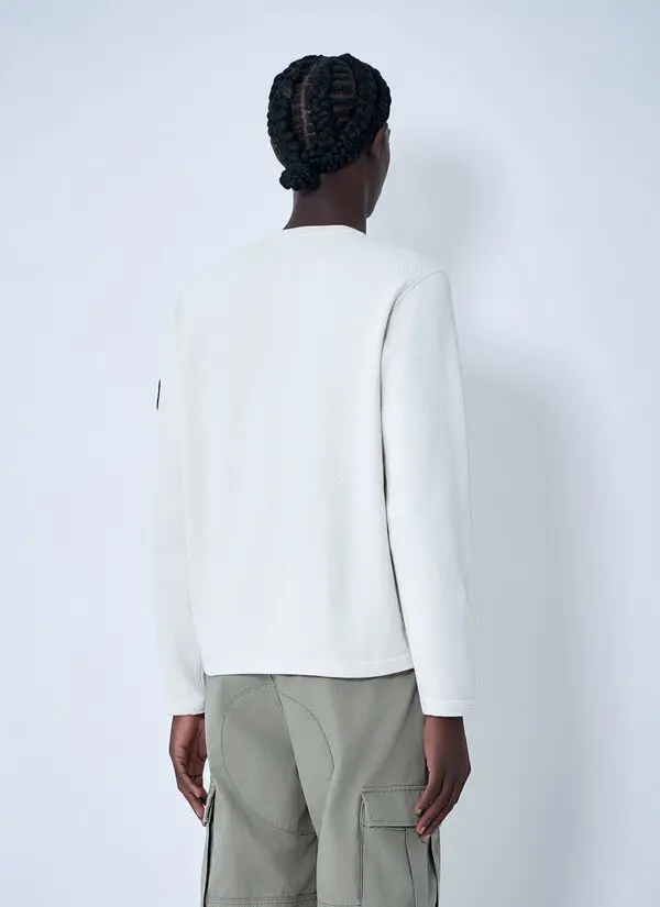 Stone Island Logo Patch Sweatshirt - Ivory
