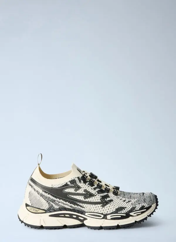 Off-White Be Right Back Knit Sneakers - Beige