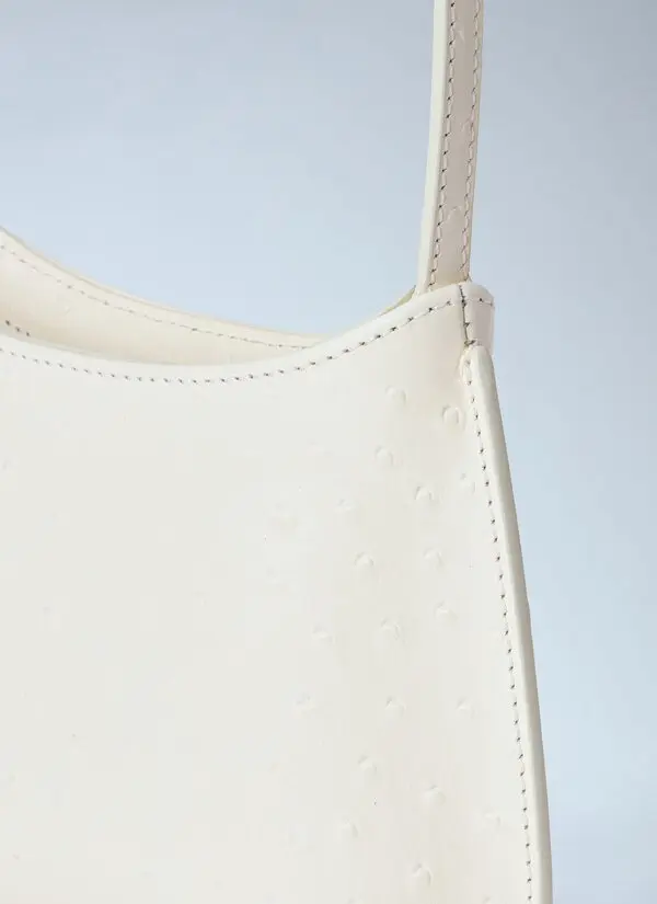 Jacquemus Le Petit Bisou Shoulder Bag - White