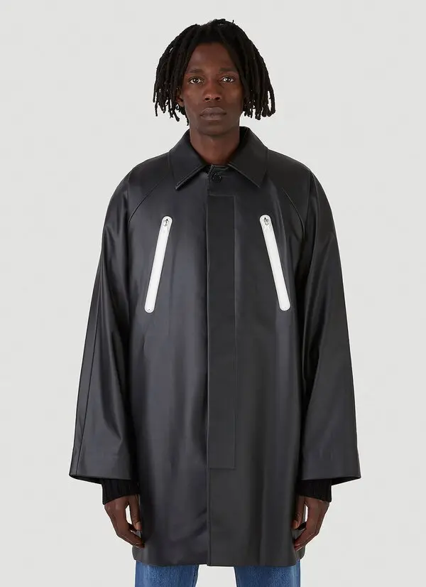 WYNN HAMLYN Raglan Zipped Coat