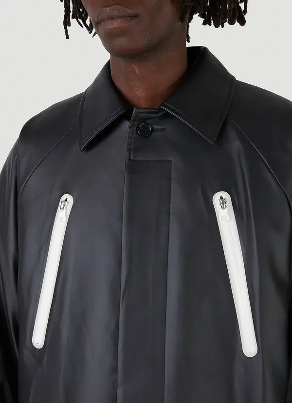 WYNN HAMLYN Raglan Zipped Coat