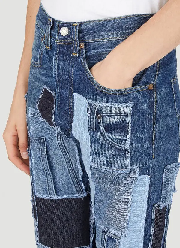 DRX FARMAXY FOR LN-CC X LEVI'S Drop 6 Patchwork Jeans