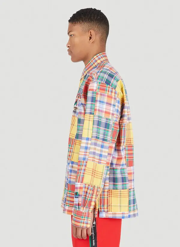 CHAMPION TEARS Check Bermuda Shirt