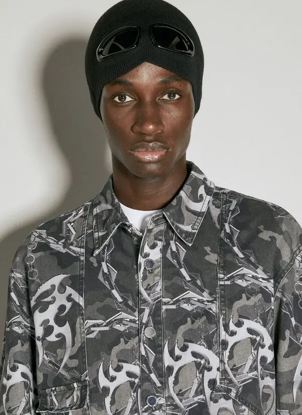 HAN KJØBENHAVN Camo Printed Utility Shirt