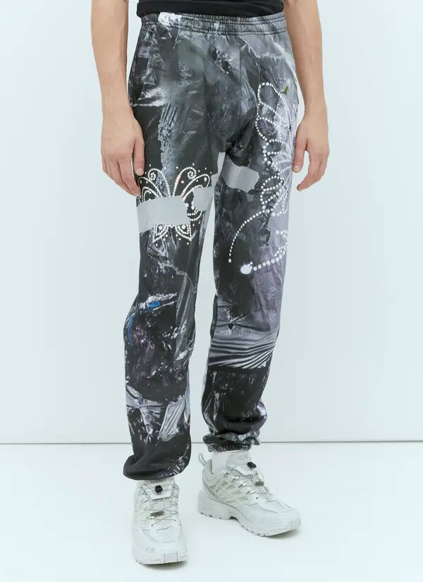 PRAYING Garbage Track Pants - Black