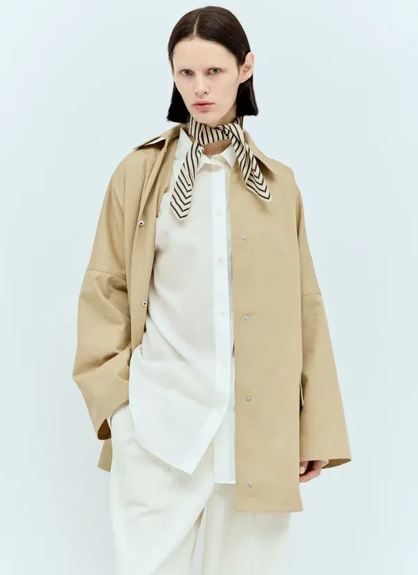 TOTEME Signature Monogram Silk Scarf