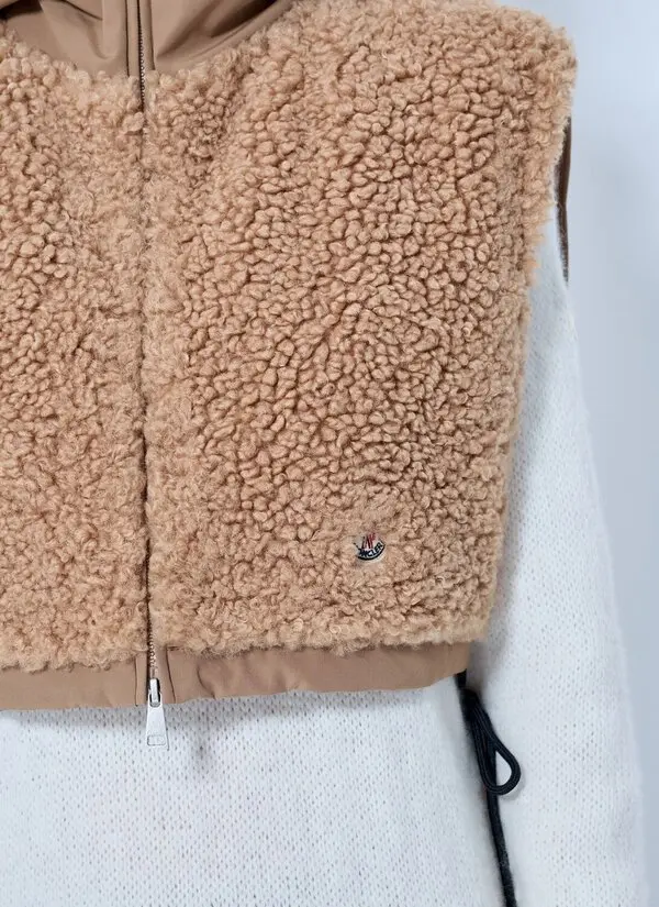 Moncler Sherpa Hooded Overlay