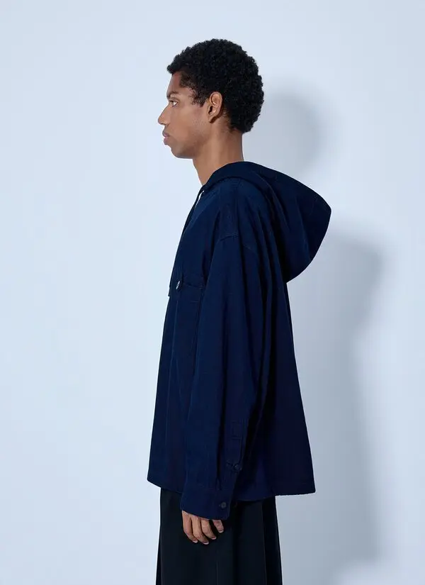Jacquemus La Chemise Denim Chevron Jacket