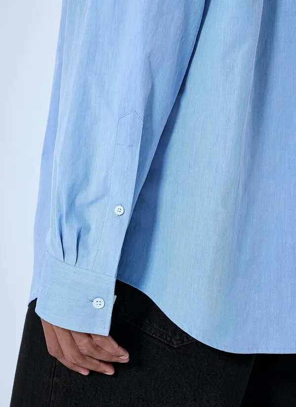 Dries Van Noten Cilian Classic Cotton Shirt With Tie