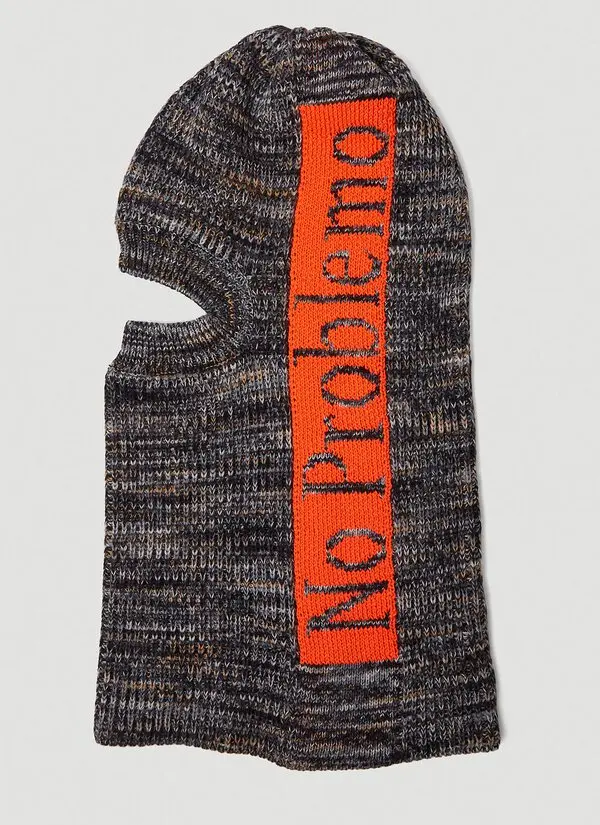 Aries Space Dye Problemo Balaclava - Black