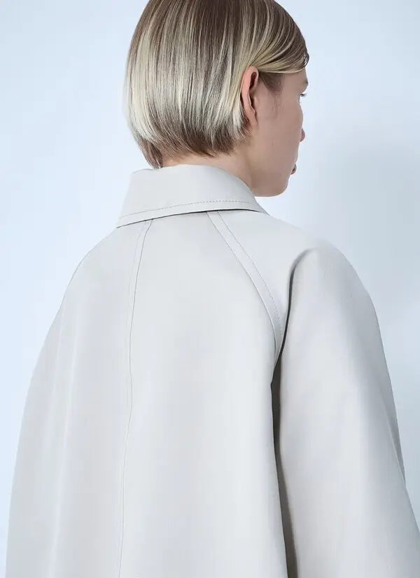 Bottega Veneta Silk-and-cotton-blend Coat