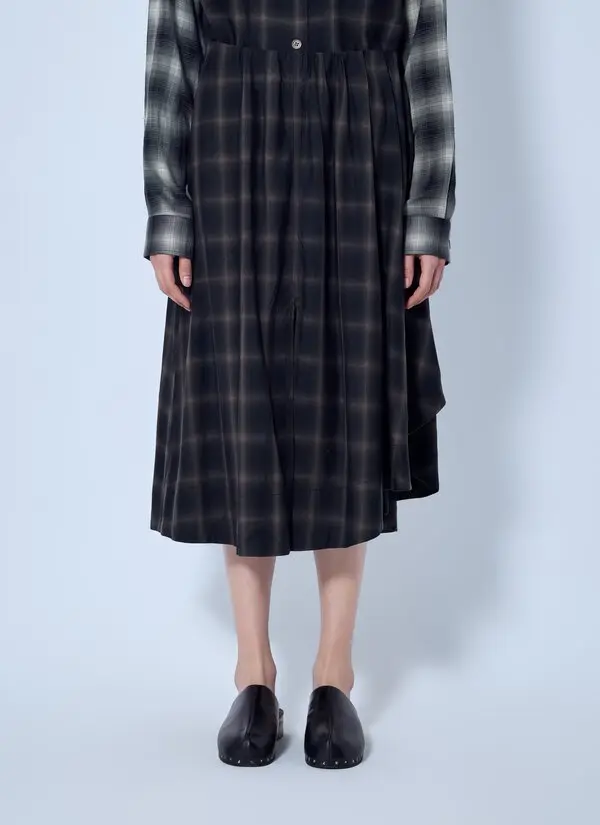 Our Legacy Fan Midi Skirt - Brown