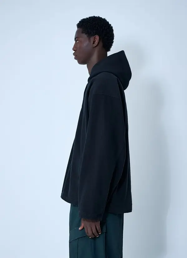 Balenciaga Logo Motif Zip-up Jacket