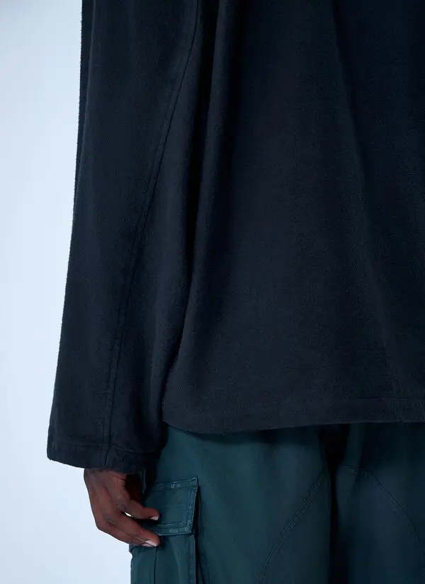 Balenciaga Logo Motif Zip-up Jacket