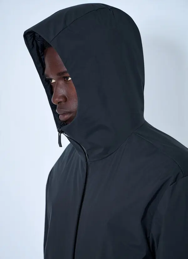 Moncler Trelatete Hooded Down Jacket - Black