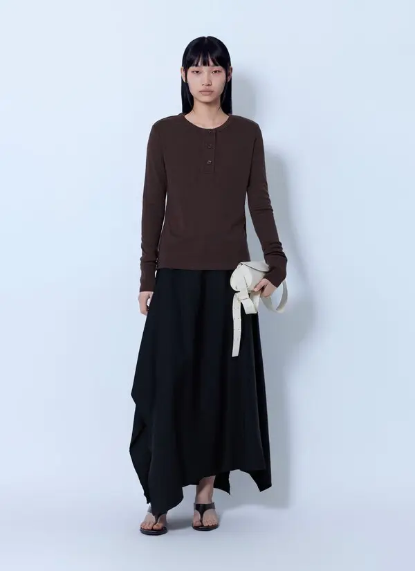 Studio Nicholson Roane Long Sleeve Henley