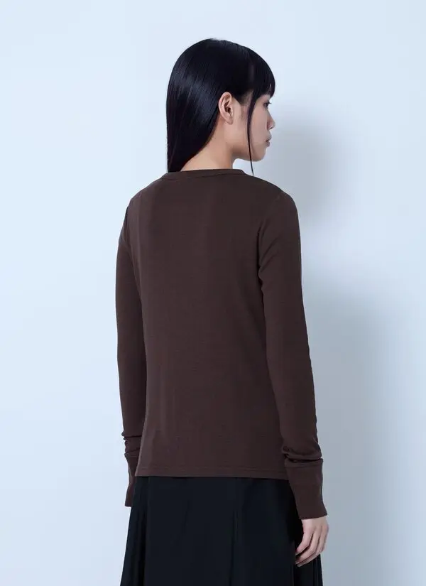 Studio Nicholson Roane Long Sleeve Henley