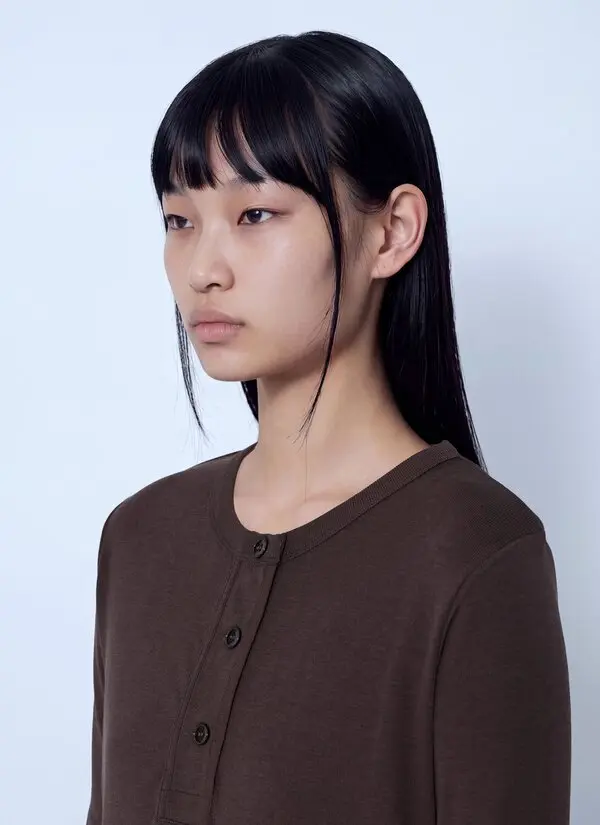 Studio Nicholson Roane Long Sleeve Henley