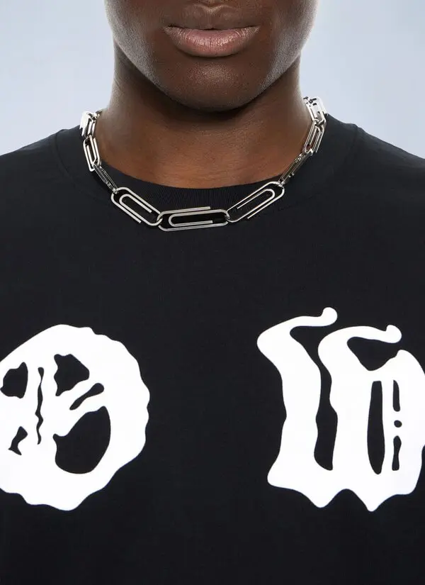 Off-White Paperclip Chain Necklace