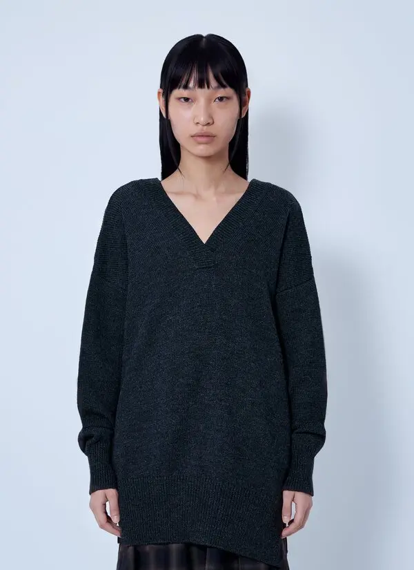 Our Legacy Raise V-neck Sweater - Black