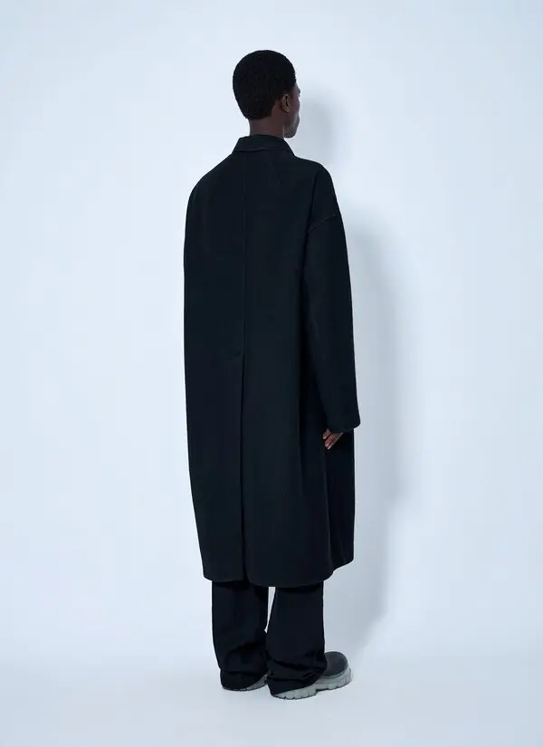 Rick Owens Buttoned Brad Coat