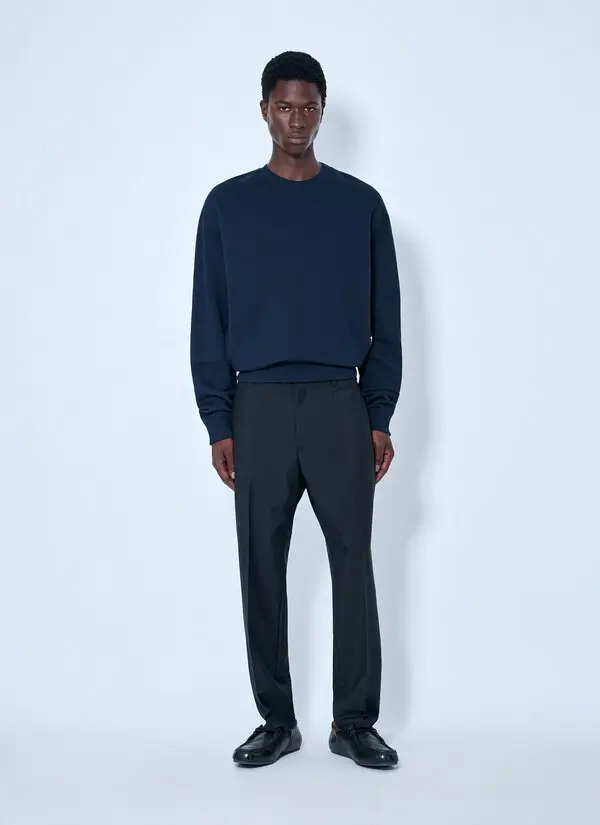 JIL SANDER Tapered Cropped-leg Trousers