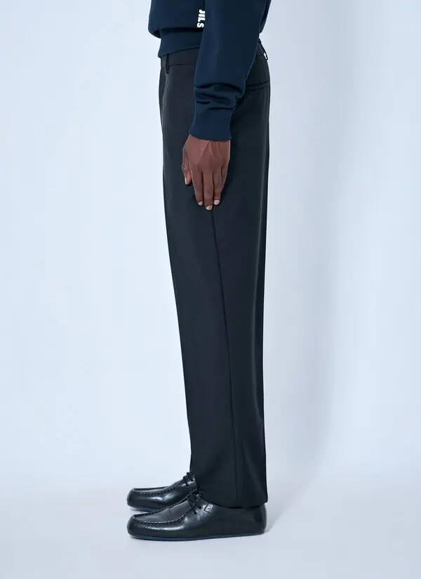 JIL SANDER Tapered Cropped-leg Trousers