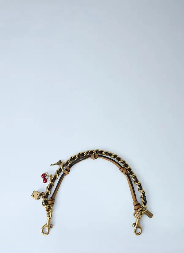 COACH Swag Bag Charm - Brown