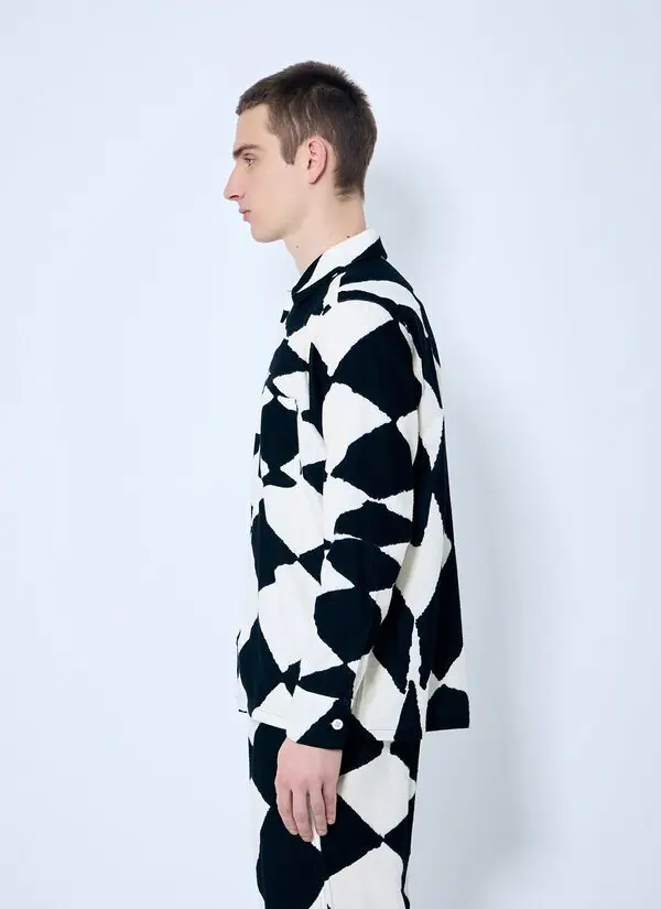 NÒMARYTHM TEXTILE Velvet Flannel Shirt