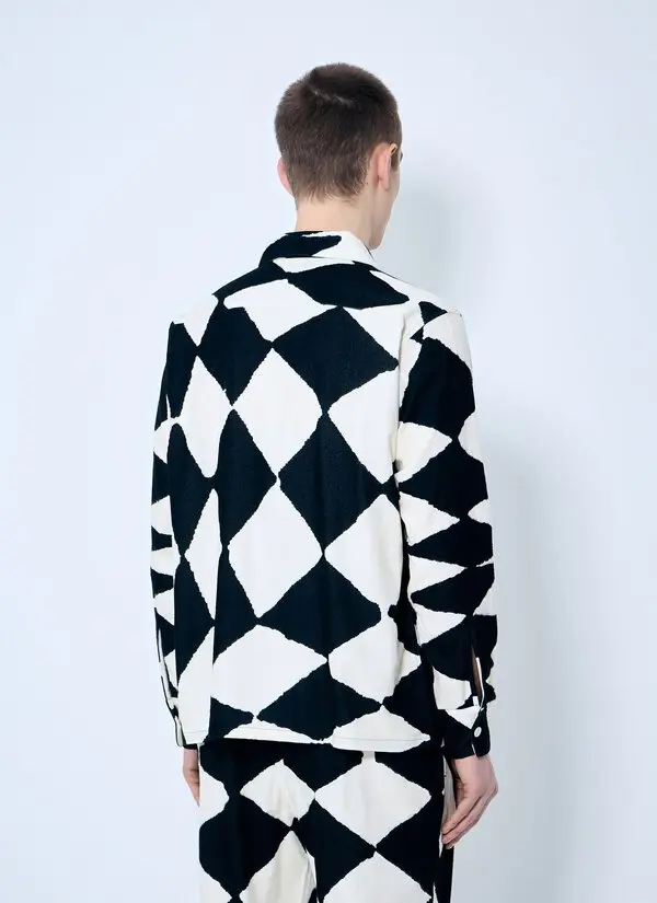 NÒMARYTHM TEXTILE Velvet Flannel Shirt