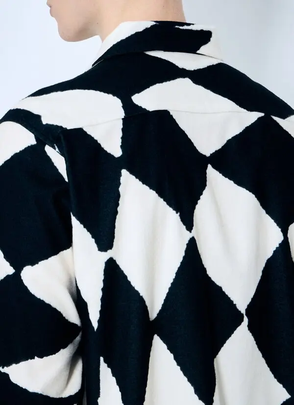 NÒMARYTHM TEXTILE Velvet Flannel Shirt