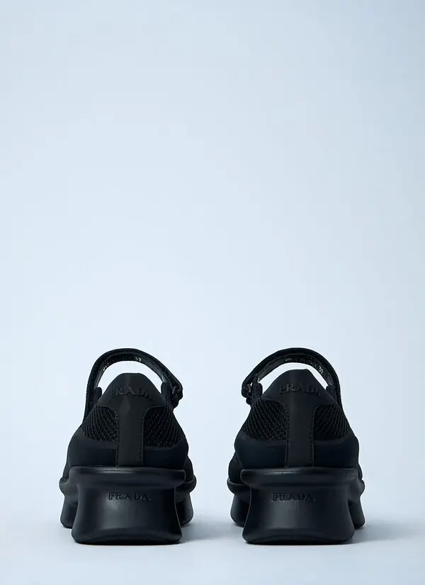 Prada Logo Motif Shoes