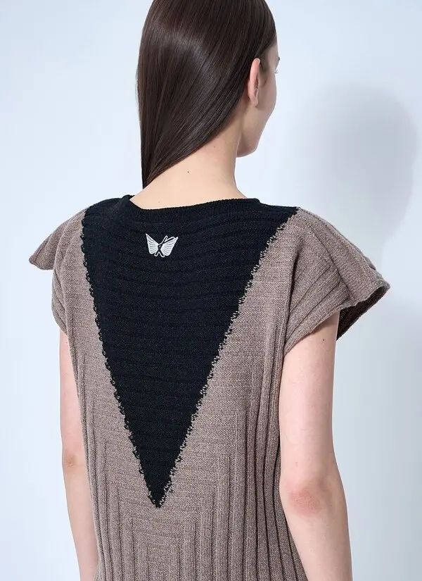 KIKO KOSTADINOV Dakota Knit Dress - Brown