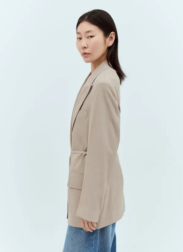 Acne Studios Peak Lapels Belted Blazer