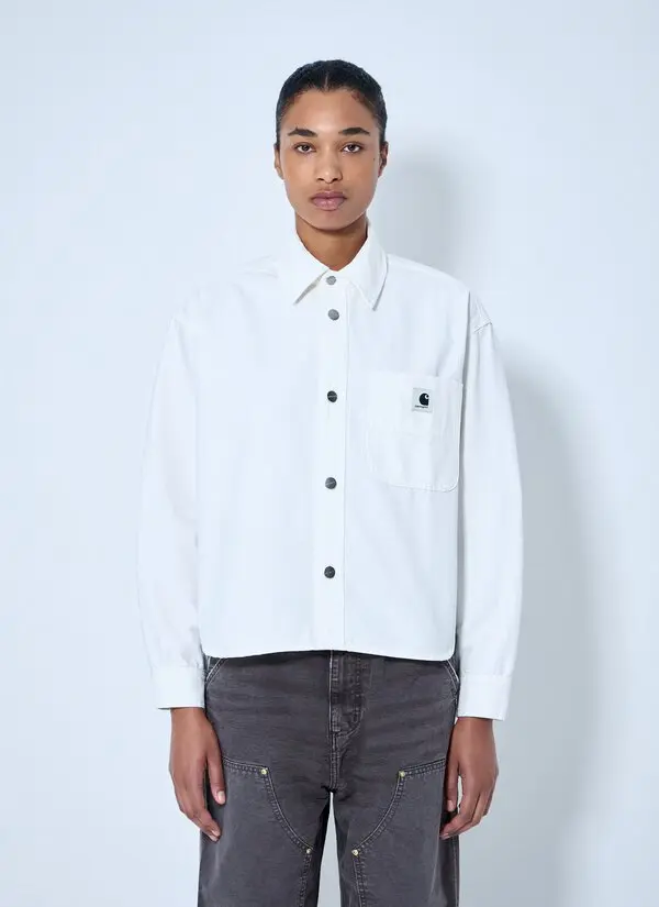 Carhartt Work In Progress Georgia Shirt Jacket - White
