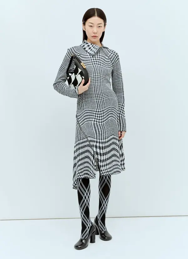 Burberry Small Chess Shoulder Bag - Black