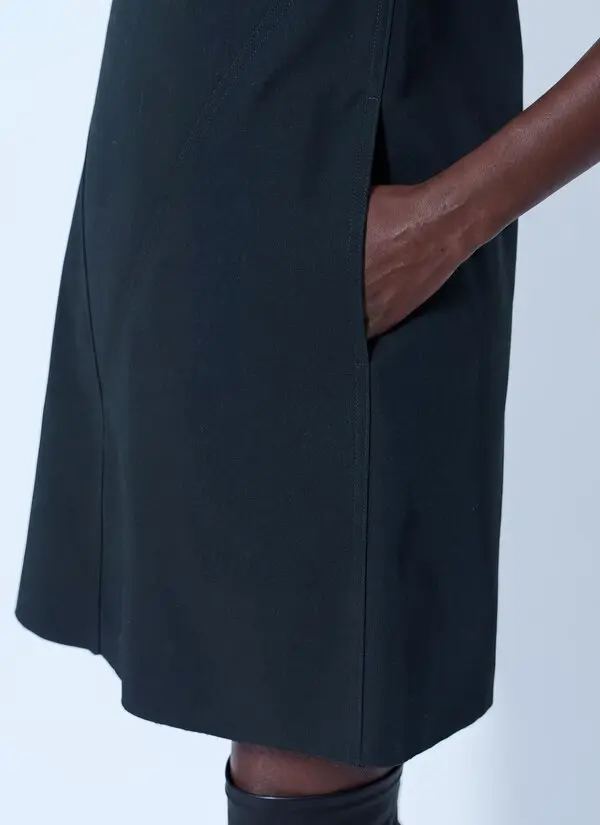 Rick Owens Cropped Sheath Mini Dress