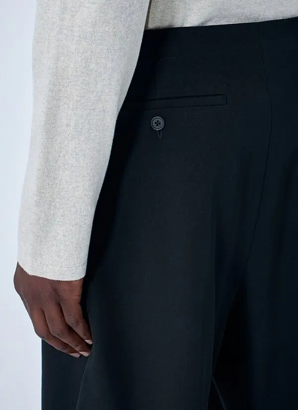 THE ROW Sayed Wool Shorts