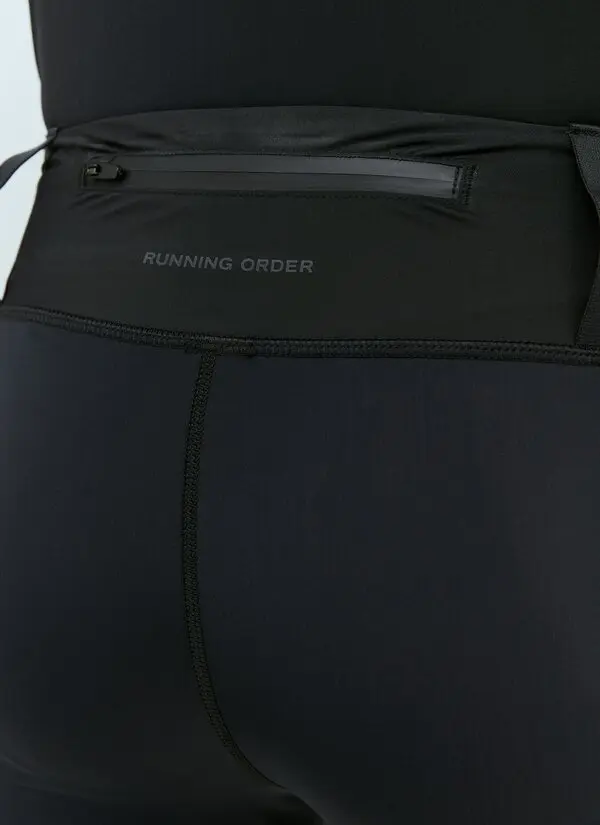 RUNNING ORDER Ash 8 Compression Shorts