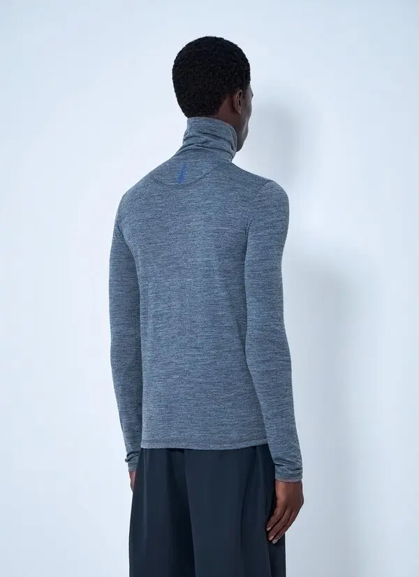 JIL SANDER Half-zip Long Sleeve Top