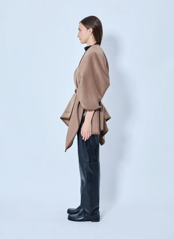 Max Mara Belted Wool Wrap