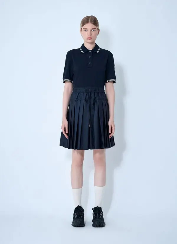 Moncler Piquet Polo Shirt Dress