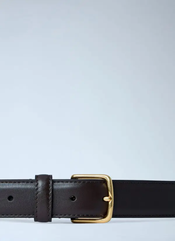 THE ROW Leather Belt