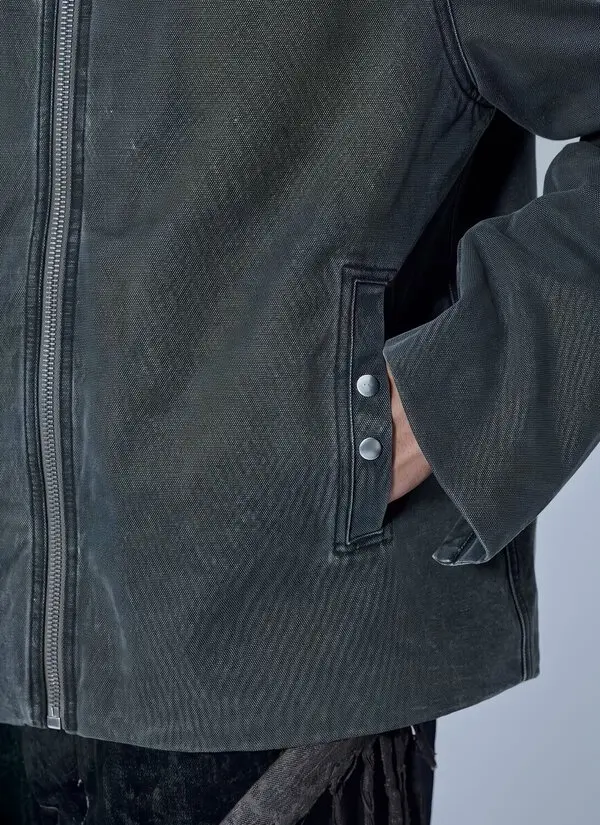 Rick Owens Zip-up Hooded Jacket