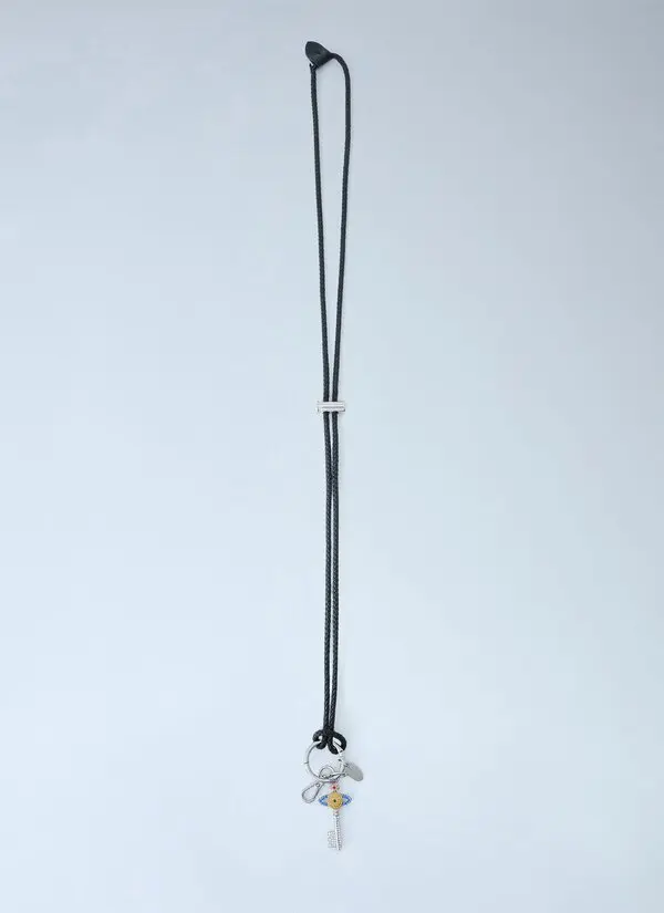 VIVIENNE WESTWOOD Diamante Key Orb Keyring - Silver