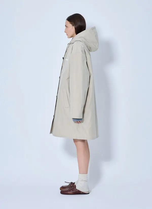 Miu Miu Single-breasted Panama Caban Coat