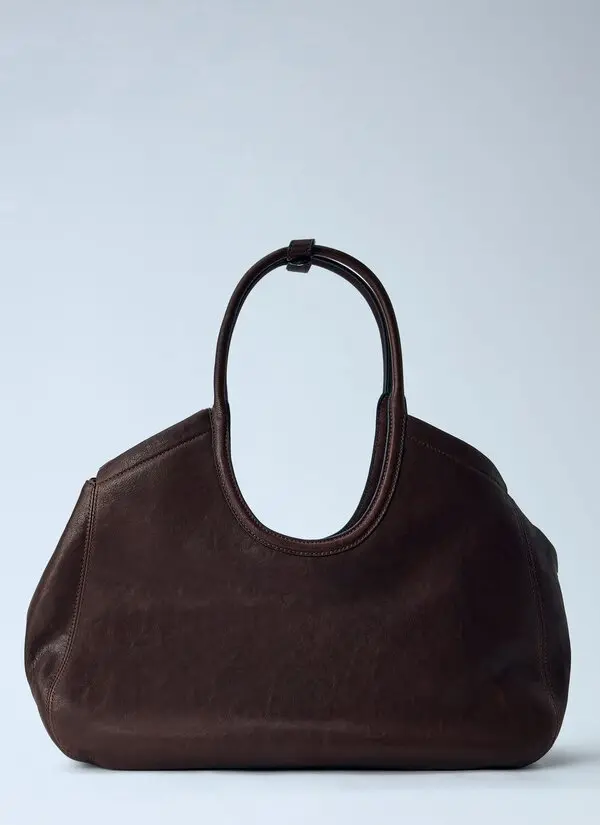 Miu Miu Ivy Nappa Leather Shopping Bag