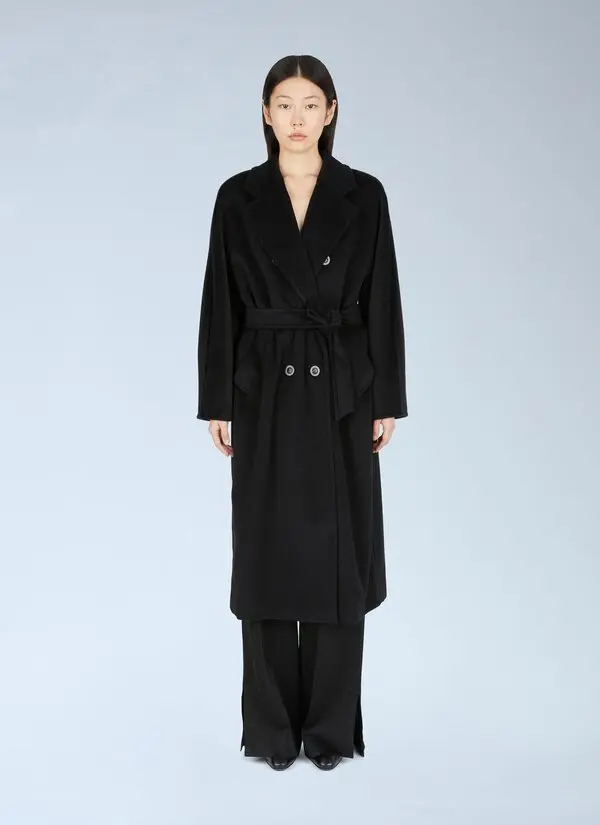 Max Mara Madame 101801 Coat - Black