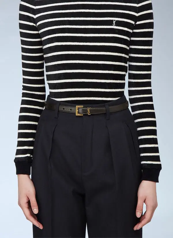 Saint Laurent Monogram Belt